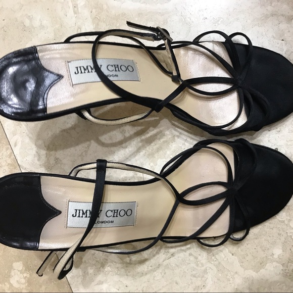 Jimmy Choo | Shoes | Jimmy Choo Black Heels | Poshmark